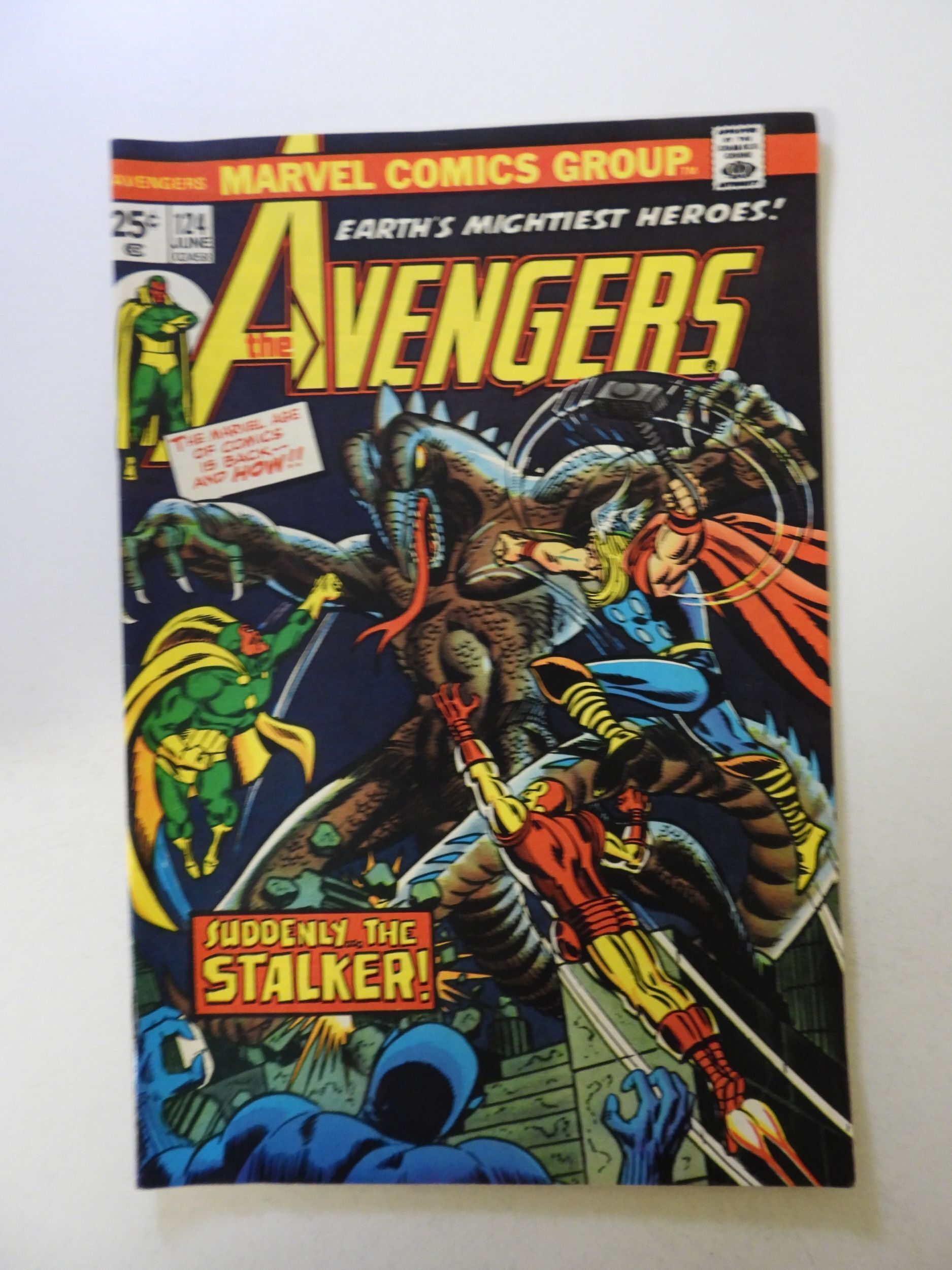 The Avengers #124 (1974) FN+ condition MVS intact | Comic Books - Bronze Age, Marvel, Avengers ...