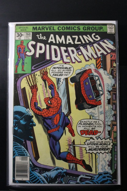 The Amazing Spider-Man #160 (1976) | Comic Books - Bronze Age, Marvel ...