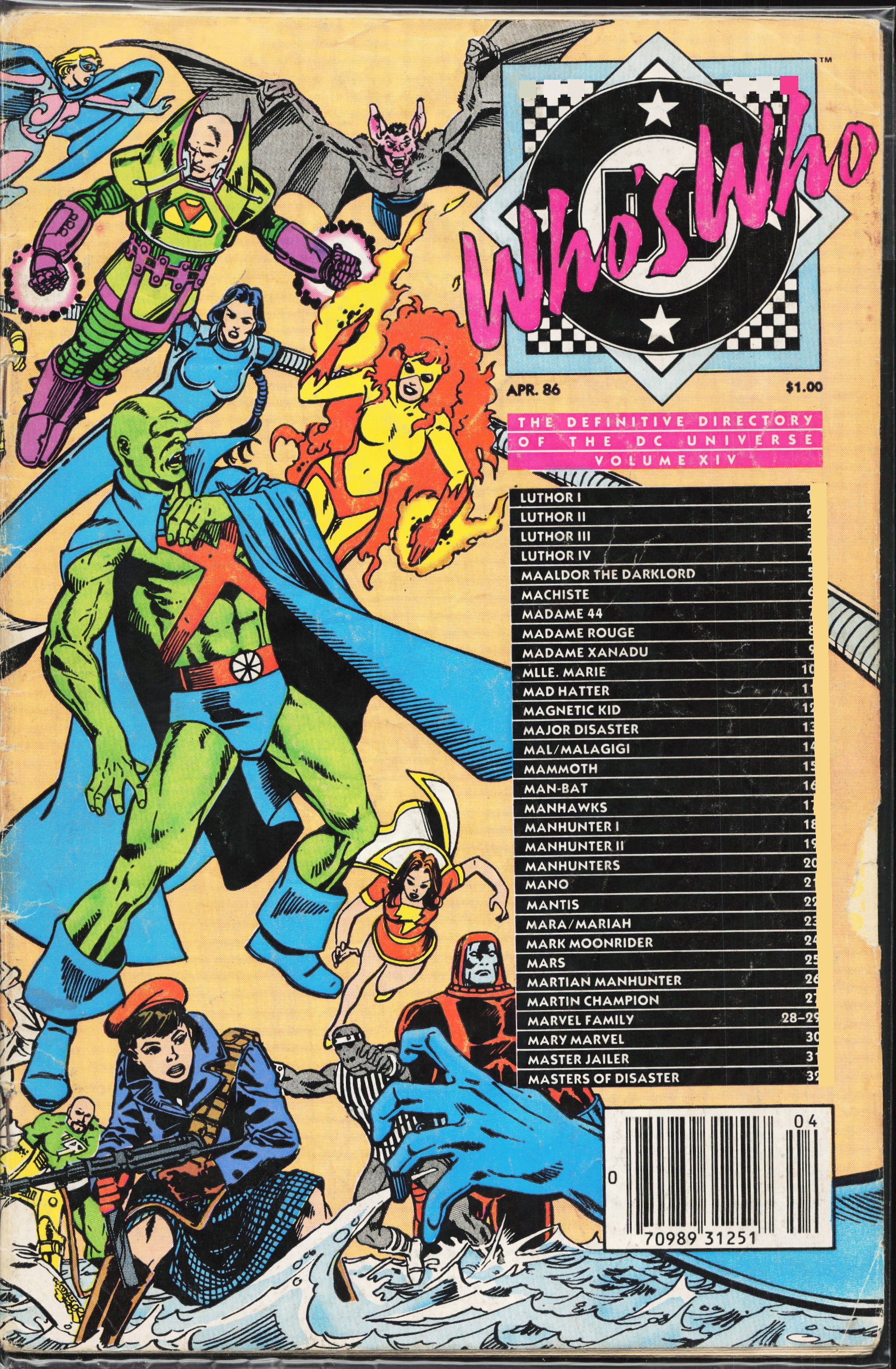 Who's Who: The Definitive Directory of the DC Universe #14 (1986 ...