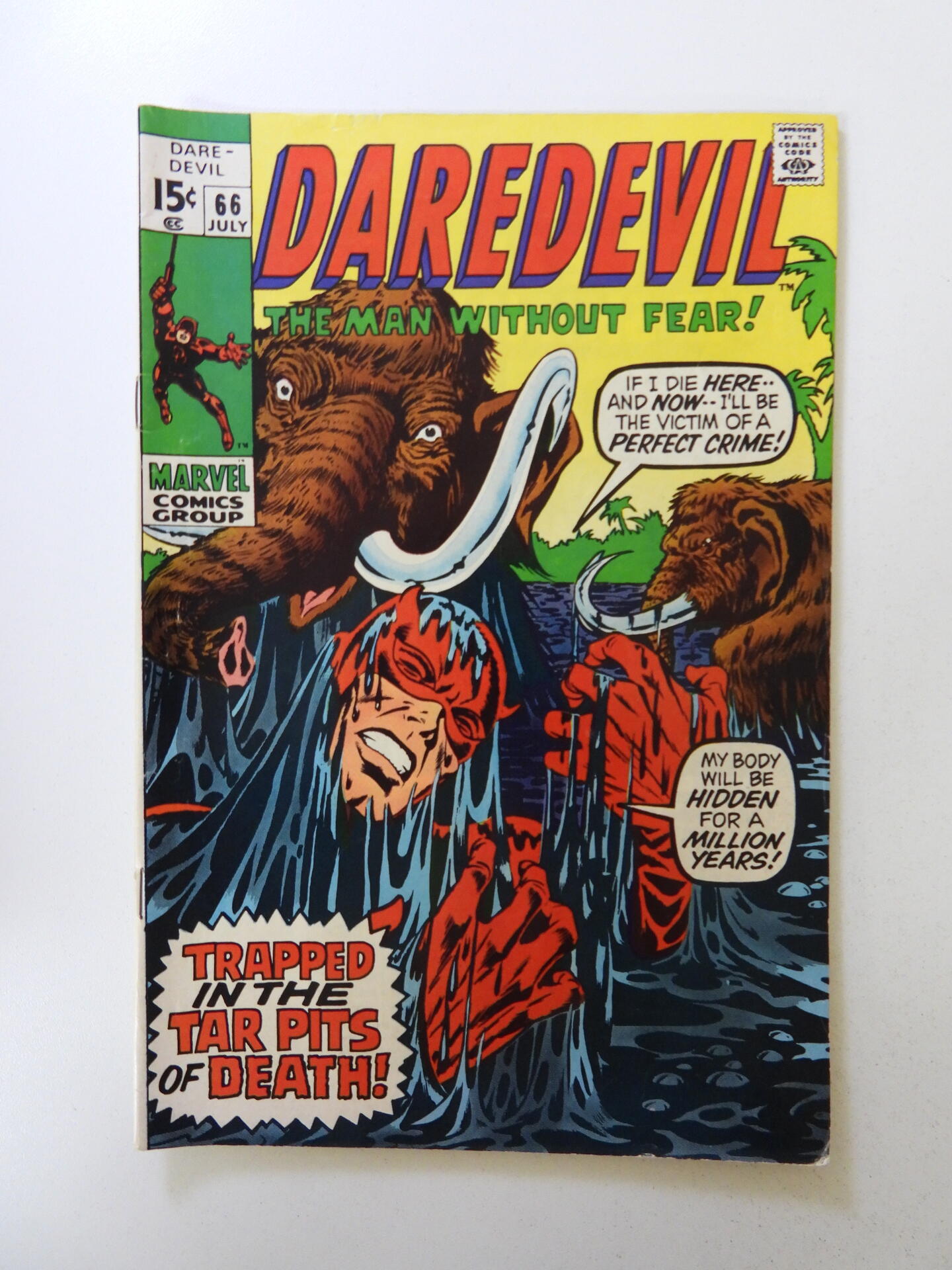 Daredevil #66 (1970) FN- condition | Comic Books - Bronze Age, Marvel ...