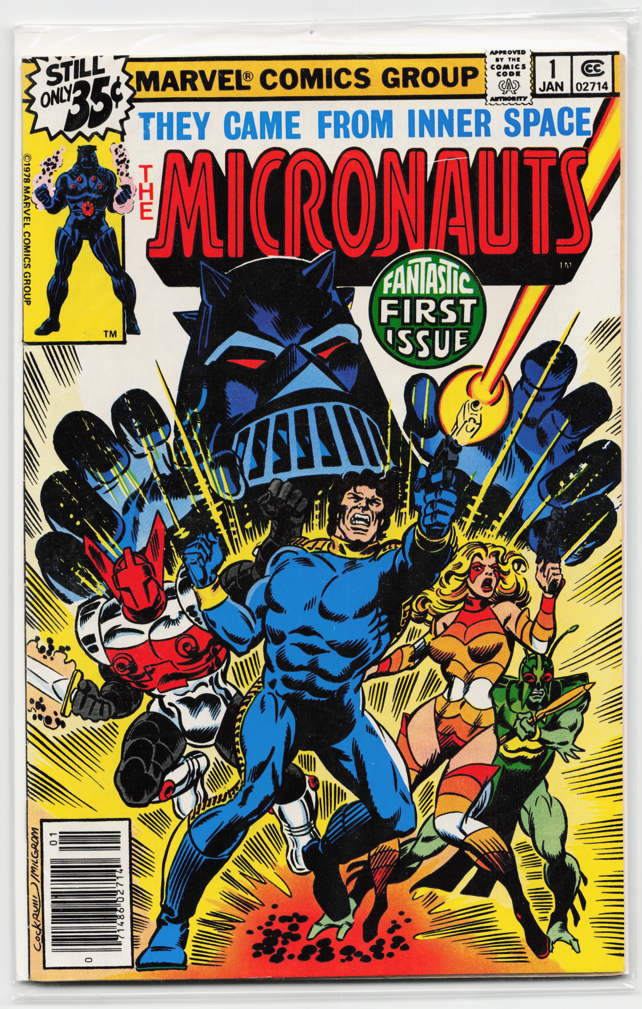 Micronauts #1 (1979) Micronauts / Enigma Force [Key Issue] | Comic ...