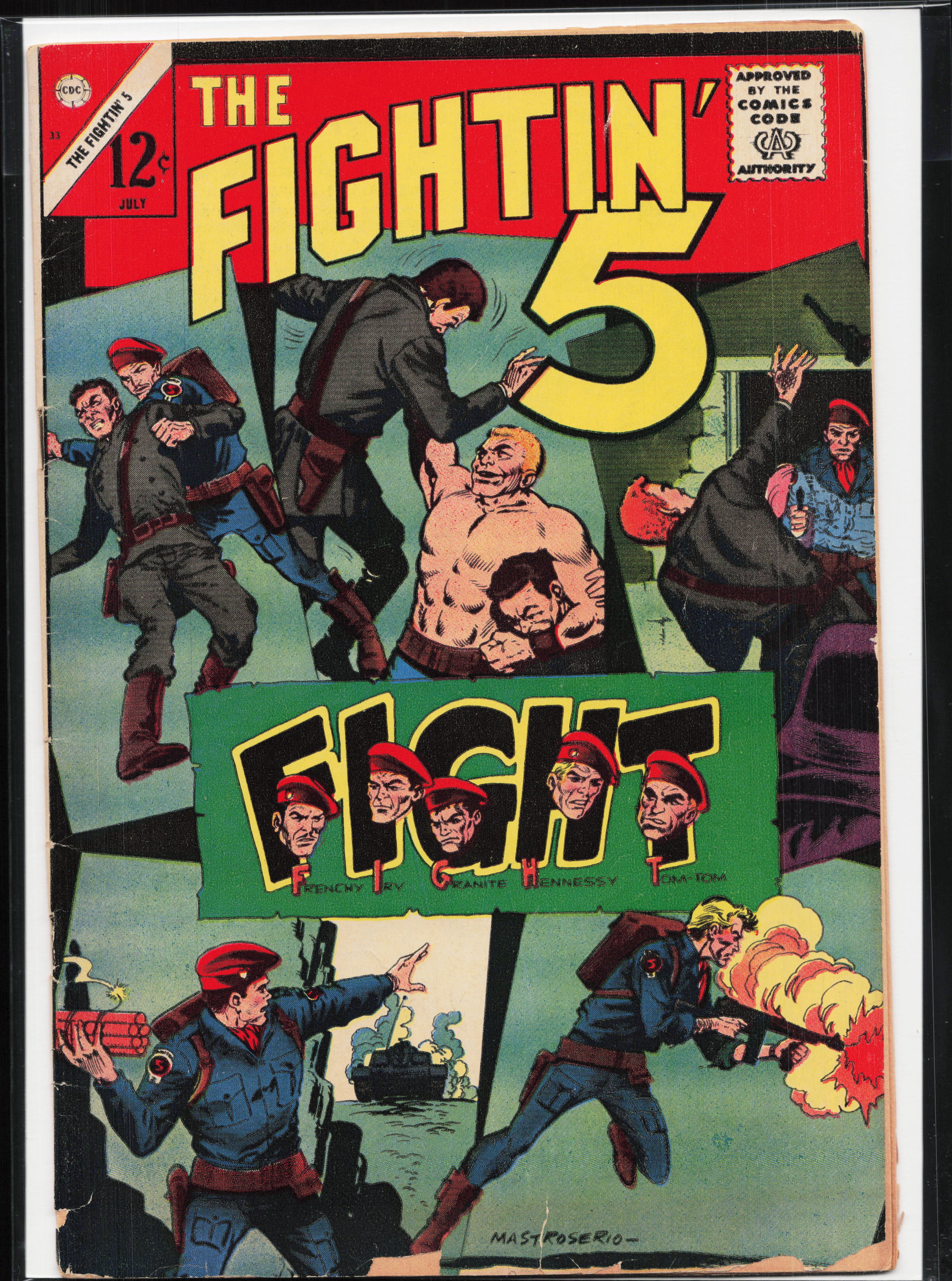 Fightin' 5 #33 (1965) Fightin' Five | Comic Books - Silver Age ...