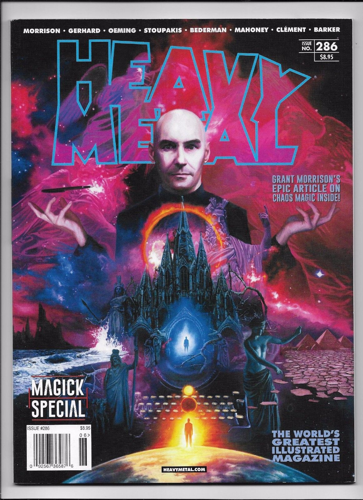 Heavy Metal Magazine #286 - Magick Special Cover / Ian Bederman (2017 ...