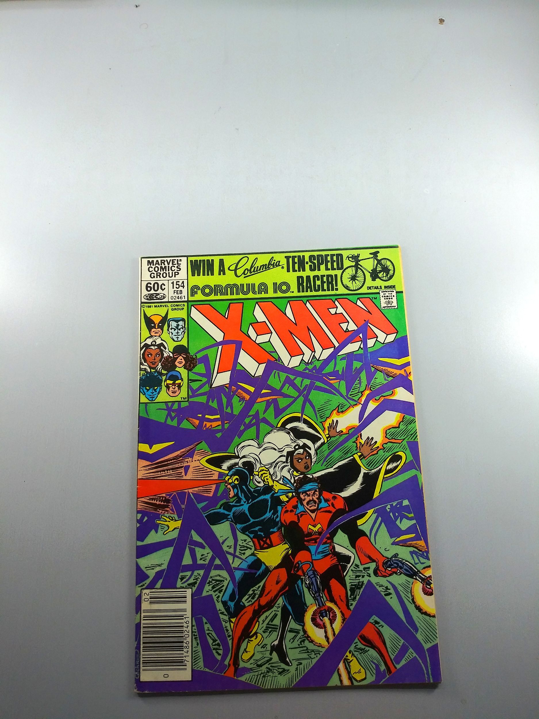 The Uncanny X-Men #154 Newsstand Edition (1982) - F | Comic Books ...