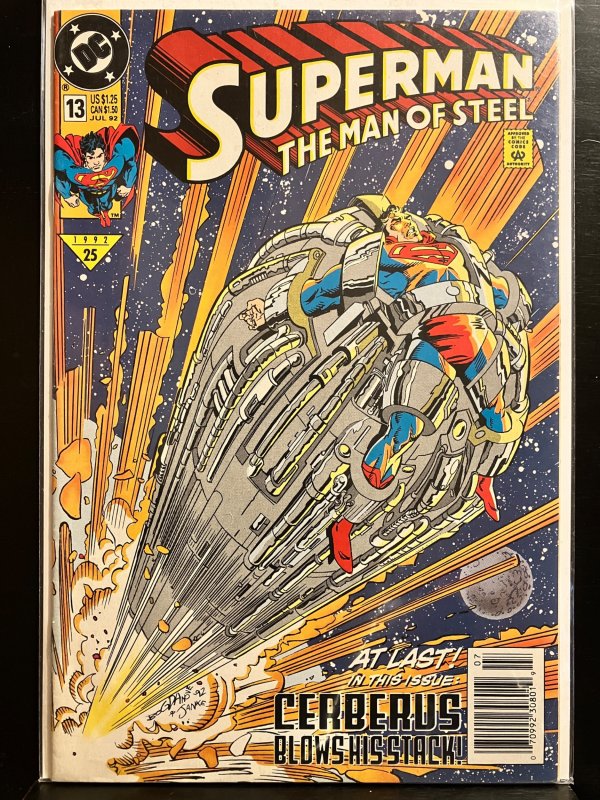 Superman: The Man of Steel #13 (1992) | Comic Books - Modern Age, DC ...