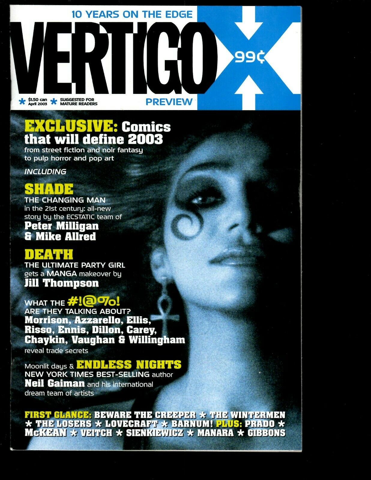 9 Comics Gumbo Gear 1 One Life Cyber 1 Riot 1 Vertigo Cruel 1 2 ...