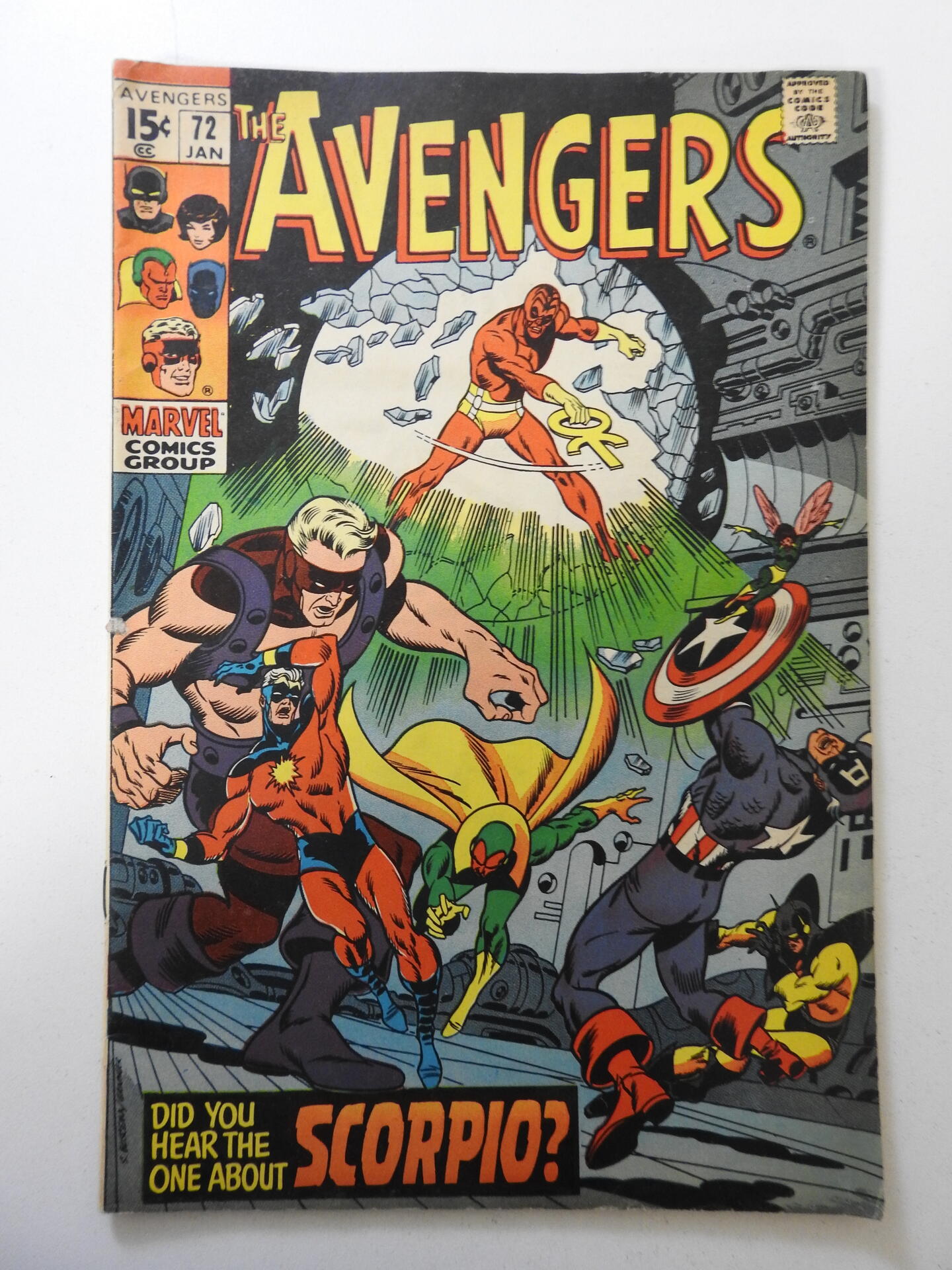 The Avengers #72 VG/FN Condition! | Comic Books - Bronze Age, Marvel ...