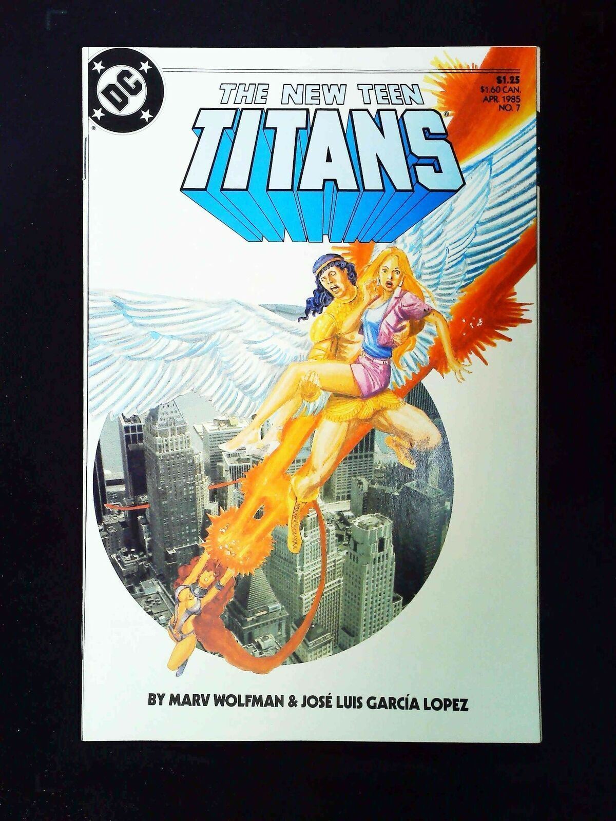 New Teen Titans New Titans #7 (2Nd Series) Dc Comics 1985 Nm- | Comic ...