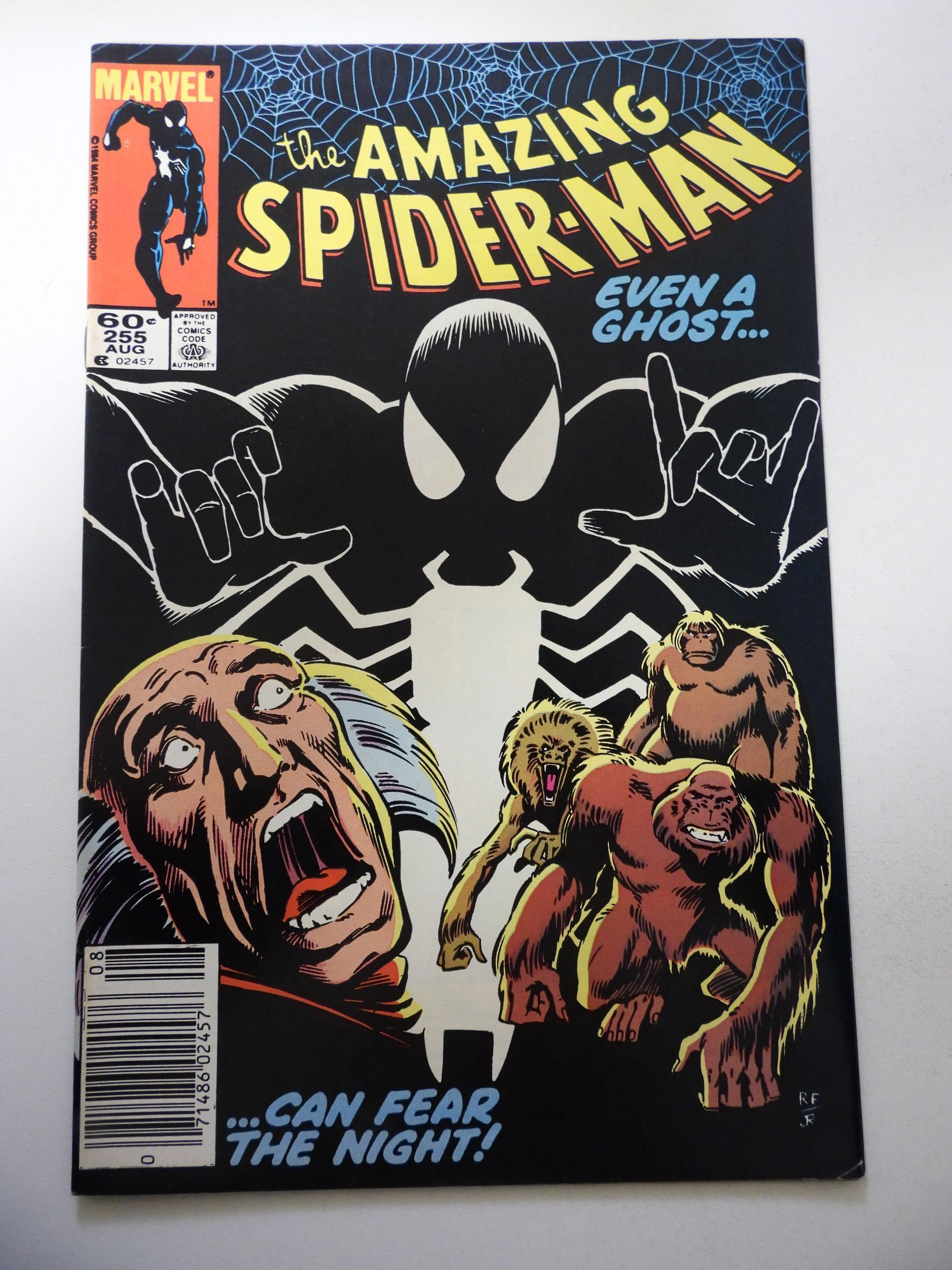 The Amazing Spider-Man #255 (1984) 1st App of Black Fox! FN Condition ...