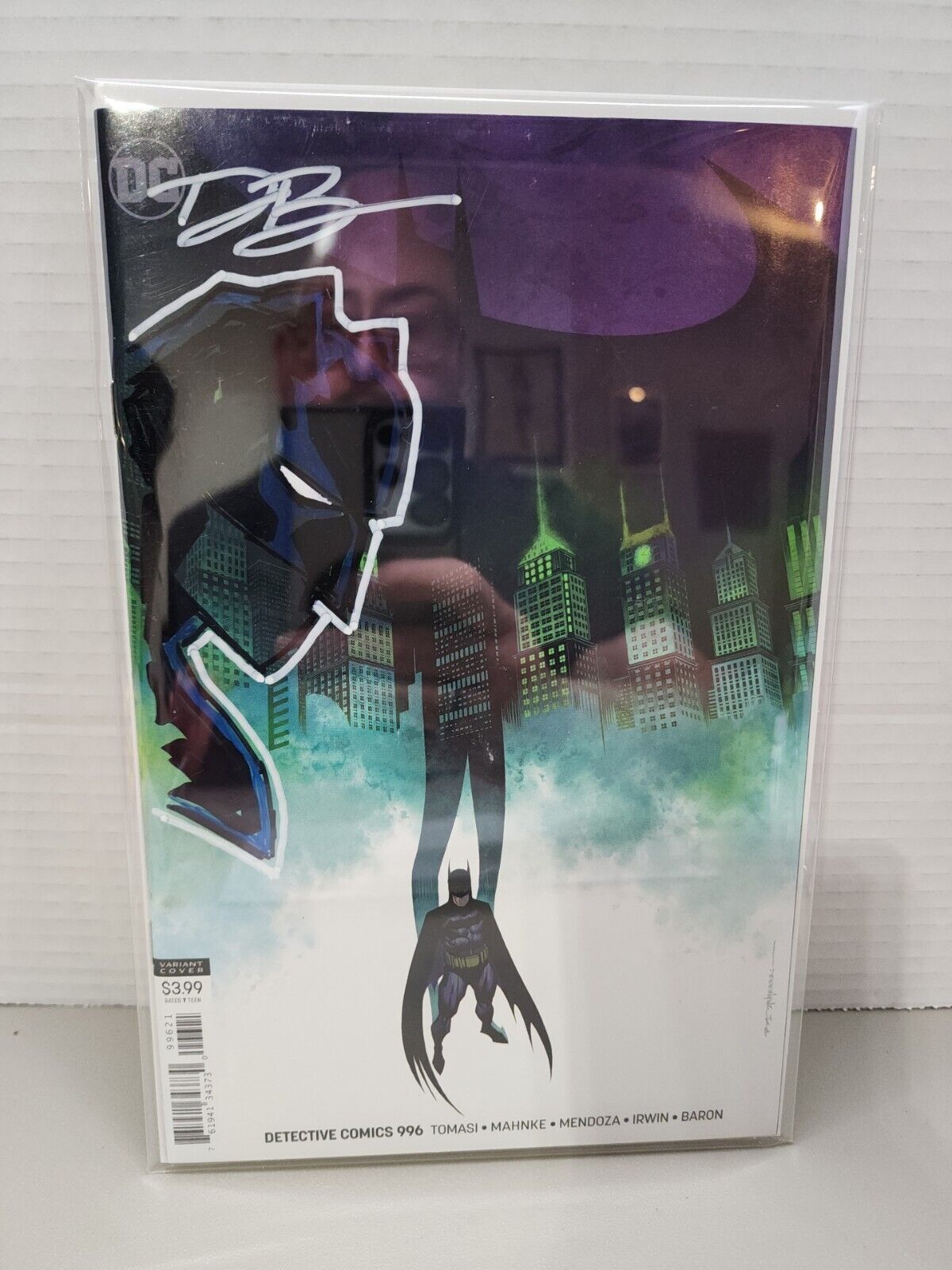 Batman Detective Comics #996 Variant Cover DC Signed Sketched David ...
