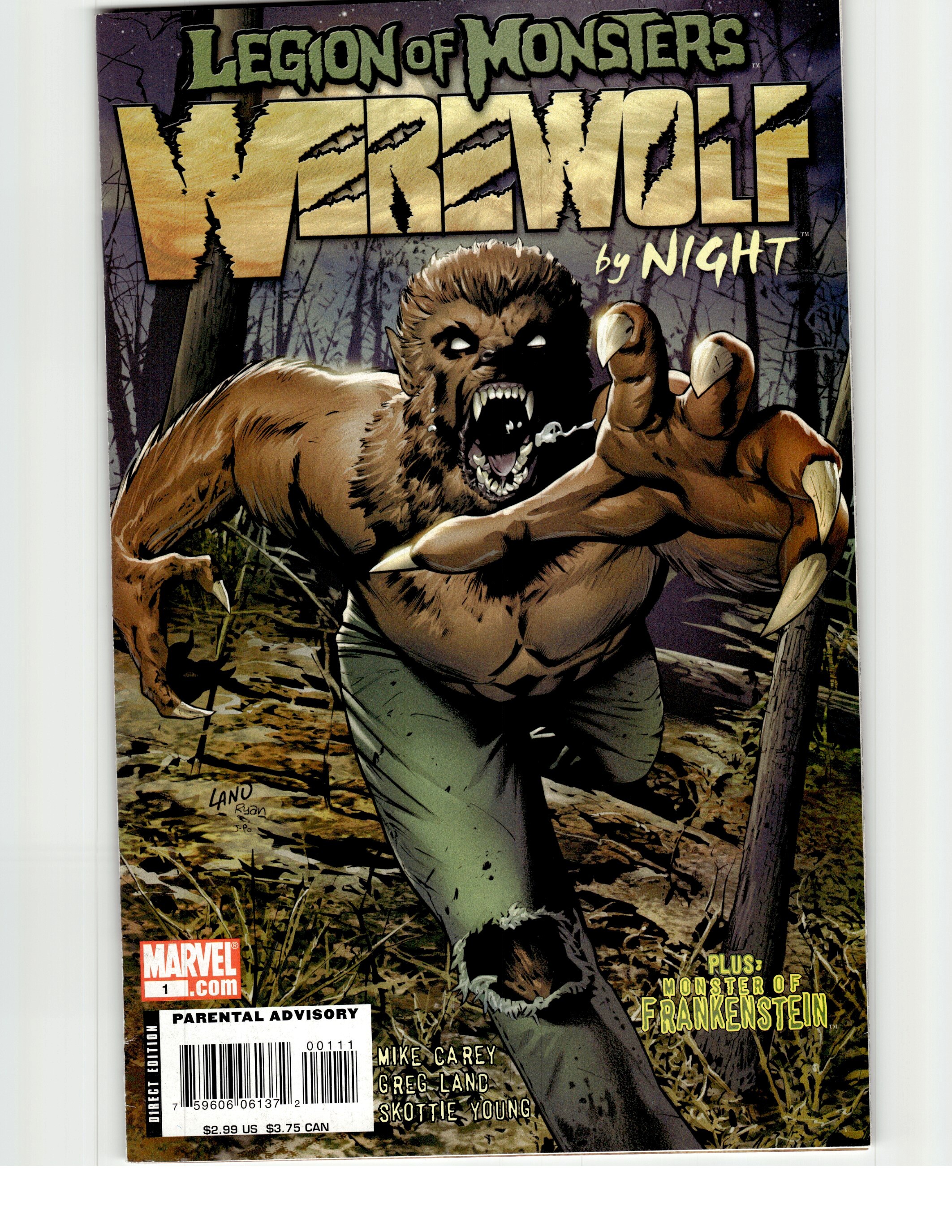 Legion of Monsters: Werewolf By Night (2007) Werewolf by Night | Comic ...