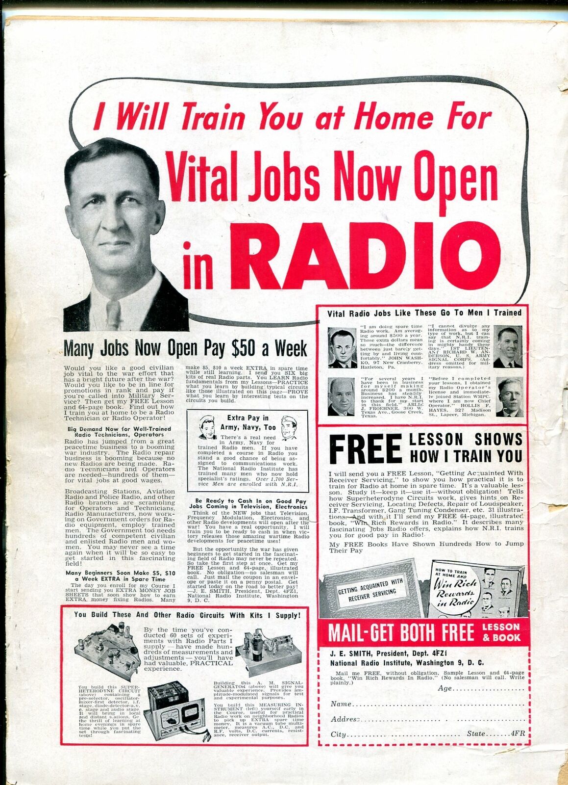 Complete Detective Cases Magazine July 1944- Silk Stocking Strangler G ...