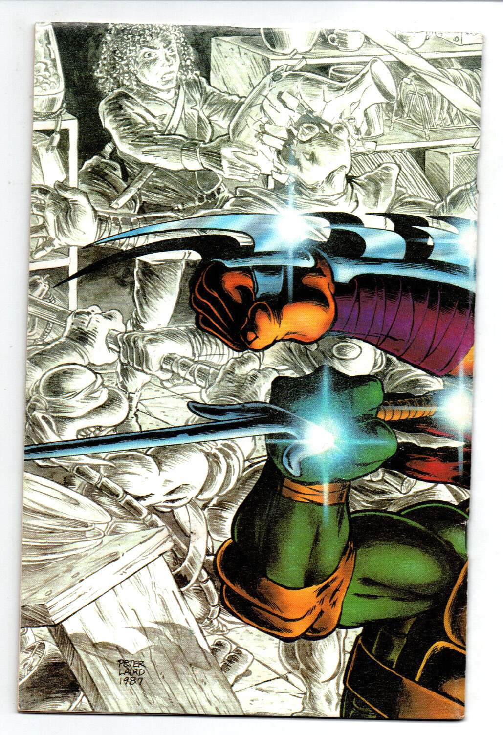 Teenage Mutant Ninja Turtles #10 - 2nd Casey Jones/Shredder - Mirage ...