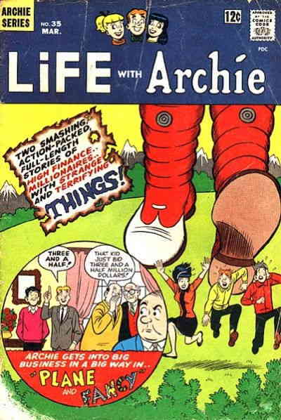 Life with Archie #35 VG ; Archie | low grade comic March 1965 Scary ...
