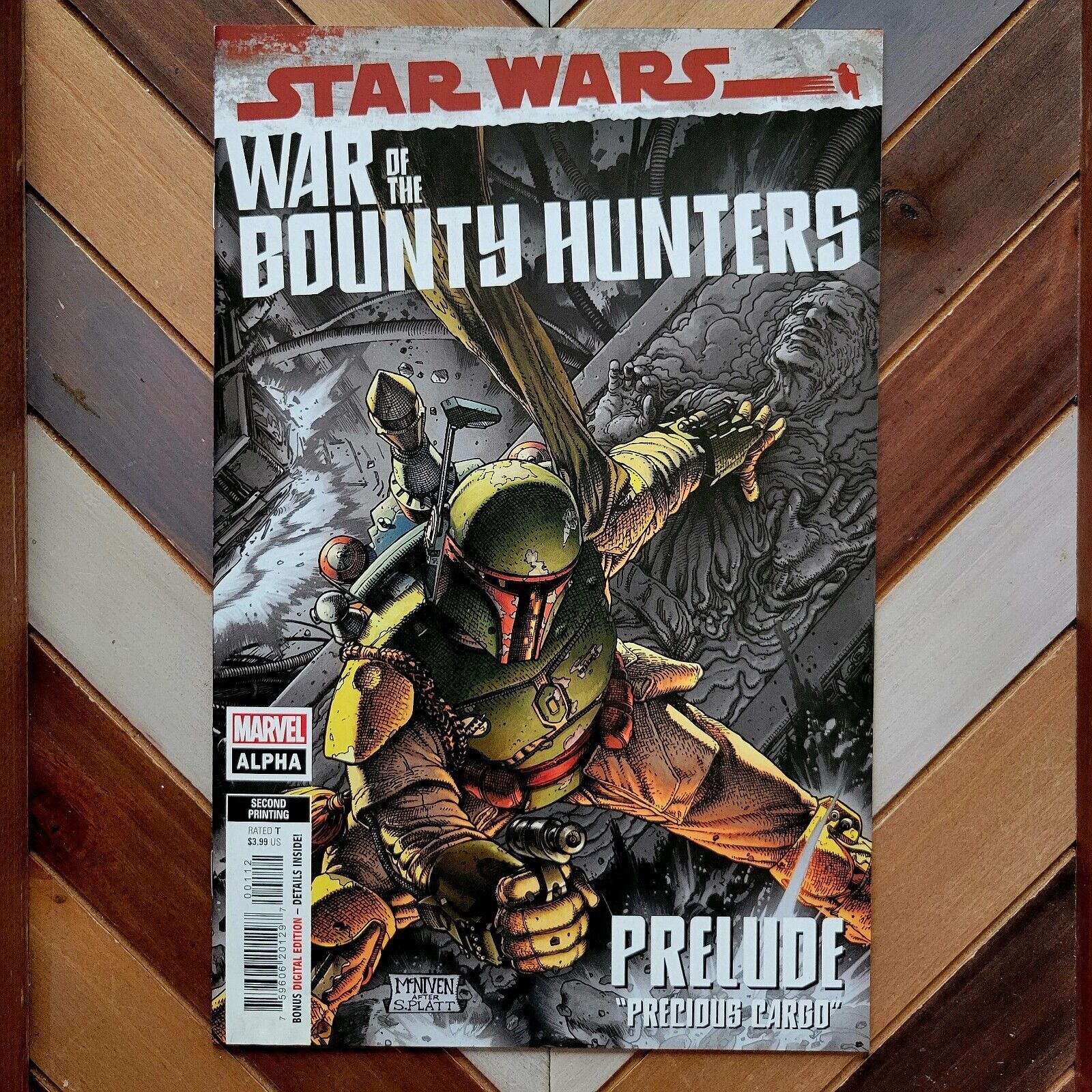 STAR WARS War of Bounty Hunters Alpha #1 Marvel 2021 NM 1st Doc Ragon ...