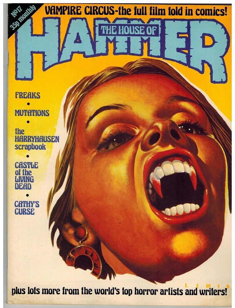 House of Hammer 17 FN- Bolland, Vampire Circus, Harryh | International ...
