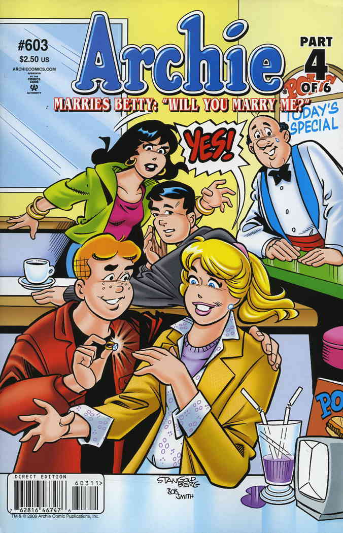 Archie #603 GD ; Archie | low grade comic Marries Betty | Comic Books ...