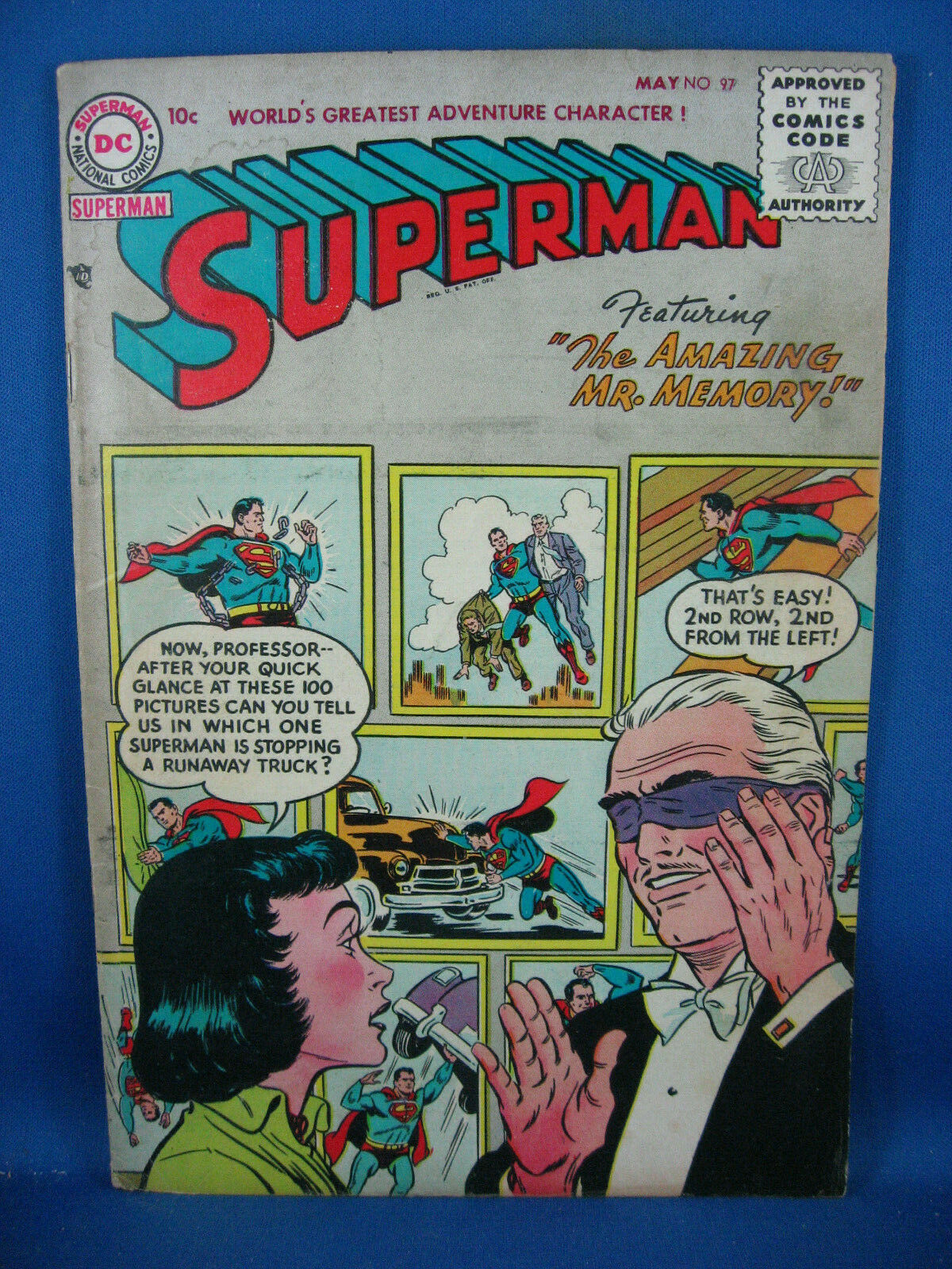 SUPERMAN 97 F 1955 | Comic Books - Golden Age, DC Comics, Superman ...