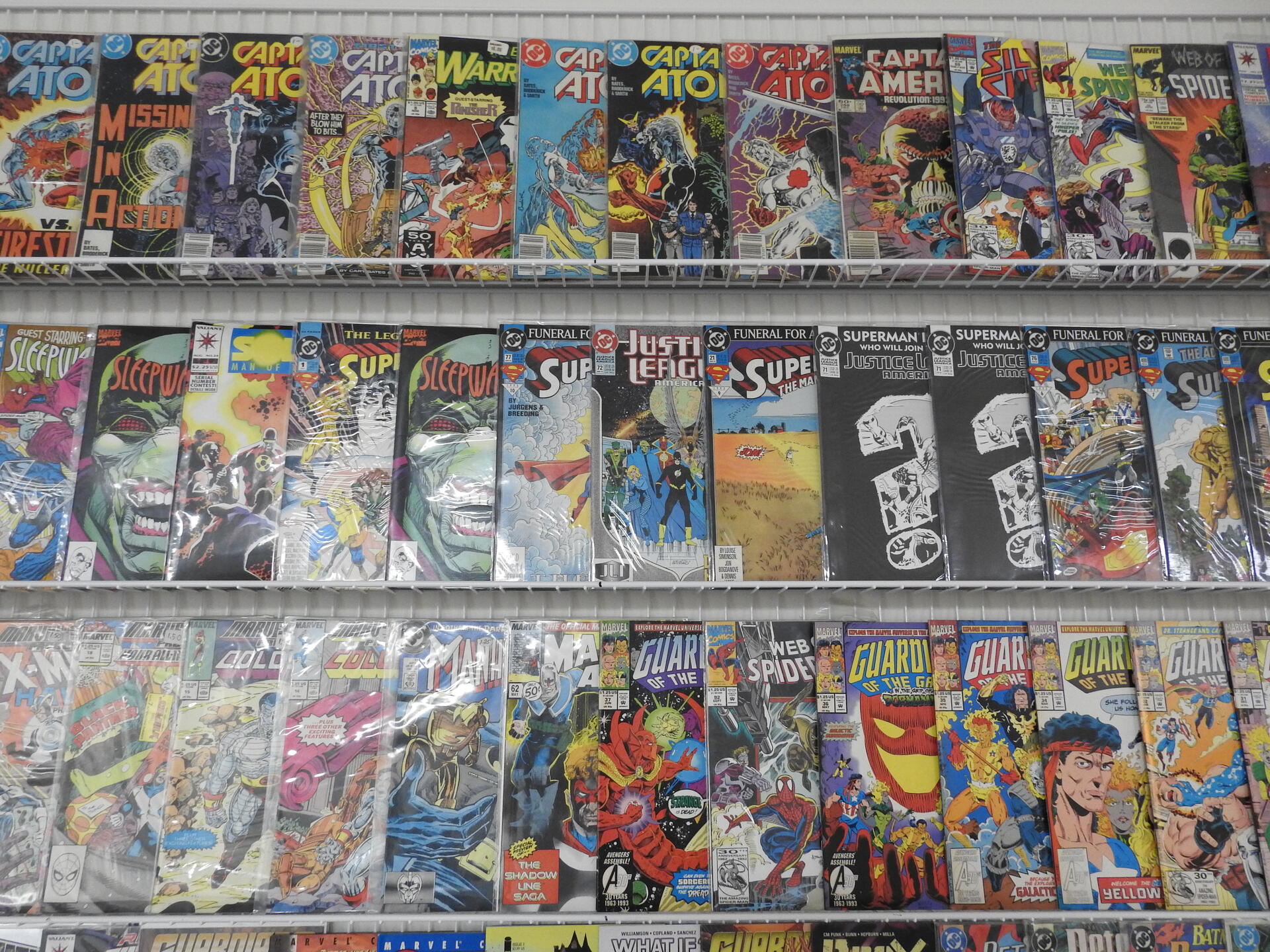 Huge Lot of 160+ Comics W/ Wolverine, GOTG, Spiderman Avg VF- Condition ...
