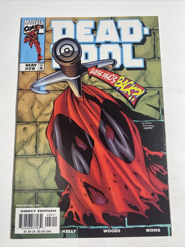 DEADPOOL 28 Joe Kelly Walter Mcdaniel Marvel Comics 1997 Liefeld X ...