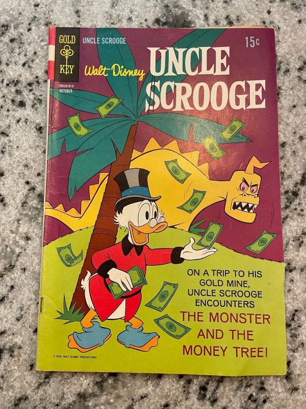 Uncle Scrooge # 83 FN Gold Key Comic Book Walt Disney Donald Duck Goofy ...