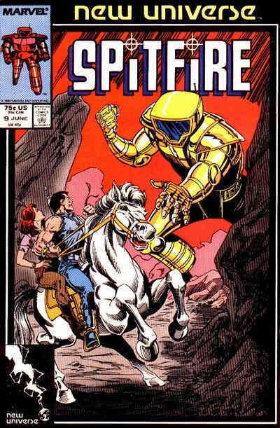 Spitfire and the Troubleshooters #9 GD ; Marvel | low grade comic New ...