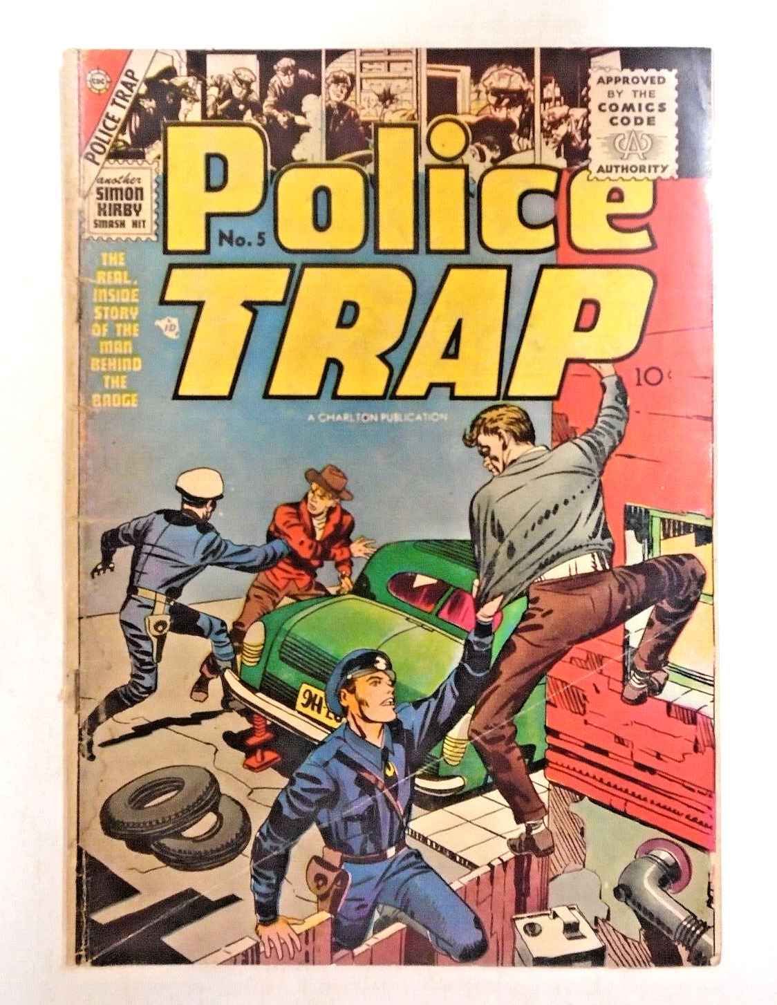 Police Trap (1955) #5 Simon + Kirby! | Comic Books - Golden Age ...