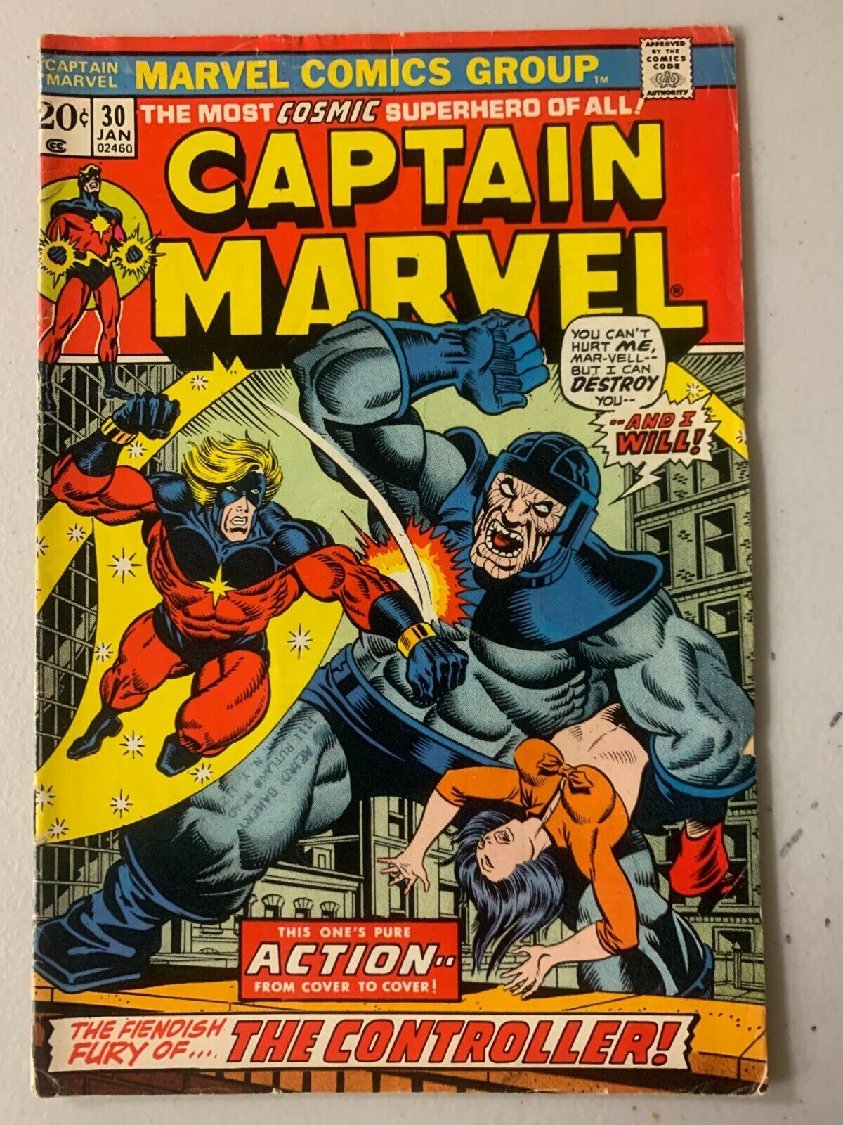 Captain Marvel #30 1st series 4.0 (1974) | Comic Books - Bronze Age ...