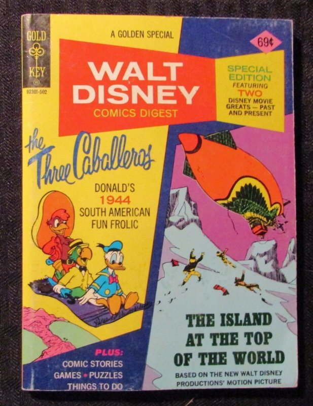1975 WALT DISNEY Comics Digest #51 FN 6.0 Donald Duck - Gold Key ...