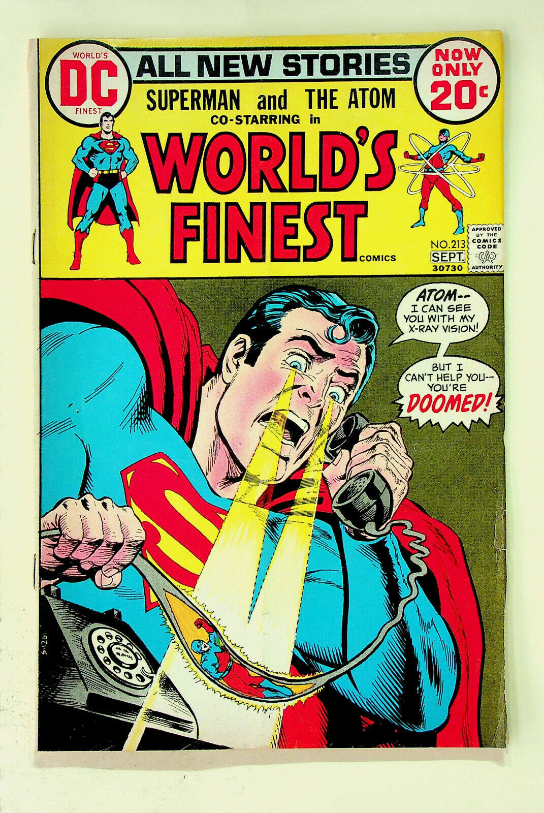 World's Finest #213 (Aug-Sep 1972, DC) - Very Good | Comic Books ...