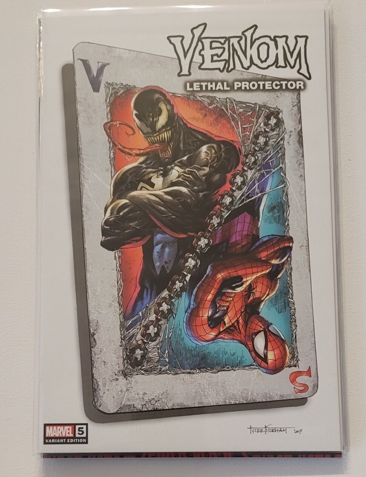 VENOM: LETHAL PROTECTOR #5 Tyler Kirkham Exclusive Variant | Comic Books - Modern Age, Marvel ...