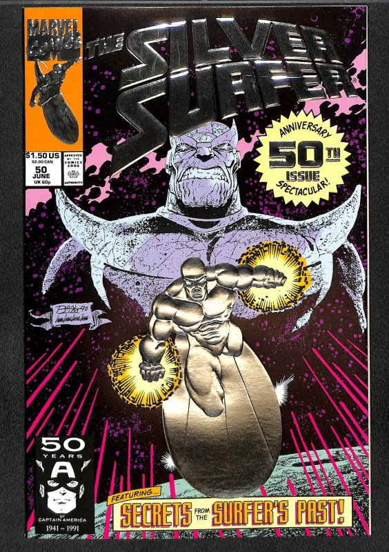 Silver Surfer #50 (1991) | Comic Books - Copper Age, Marvel, Superhero ...