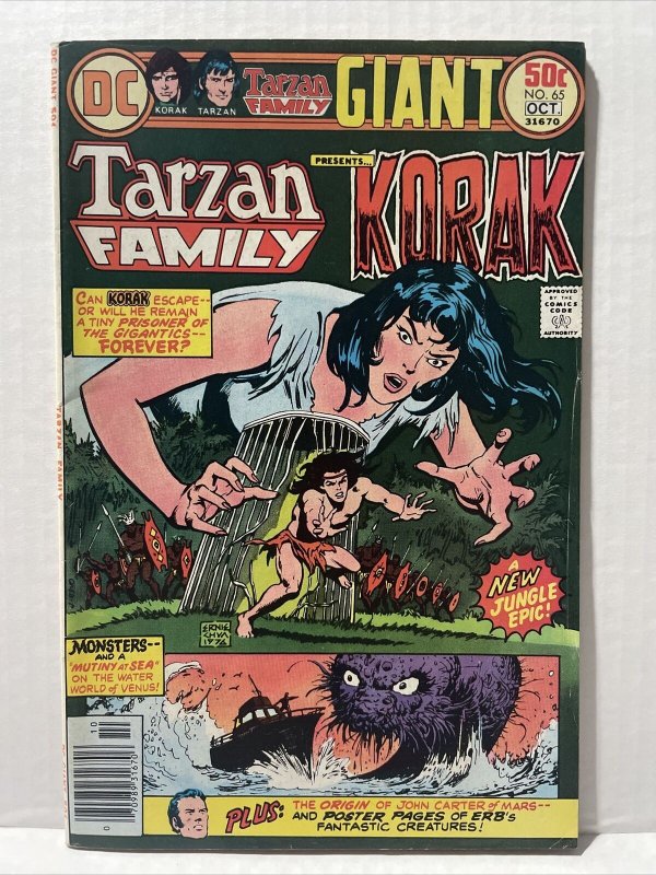 Tarzan Family #65 1976 DC | Comic Books - Bronze Age, DC Comics, Tarzan ...