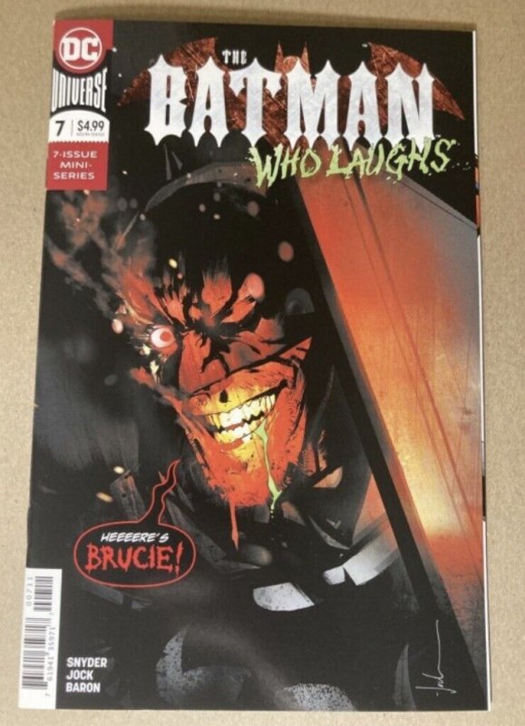 The Batman Who Laughs 7 DC Comics 2019 NM Jock Cover | Comic Books ...