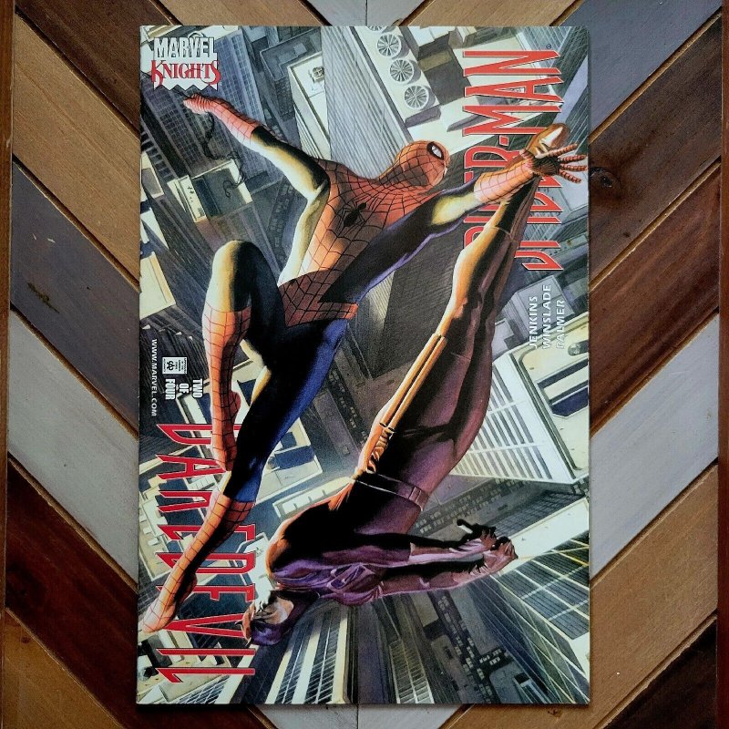 DAREDEVIL/SPIDER-MAN #1-4 MARVEL KNIGHTS 2001, HI GRADE Complete Series ...