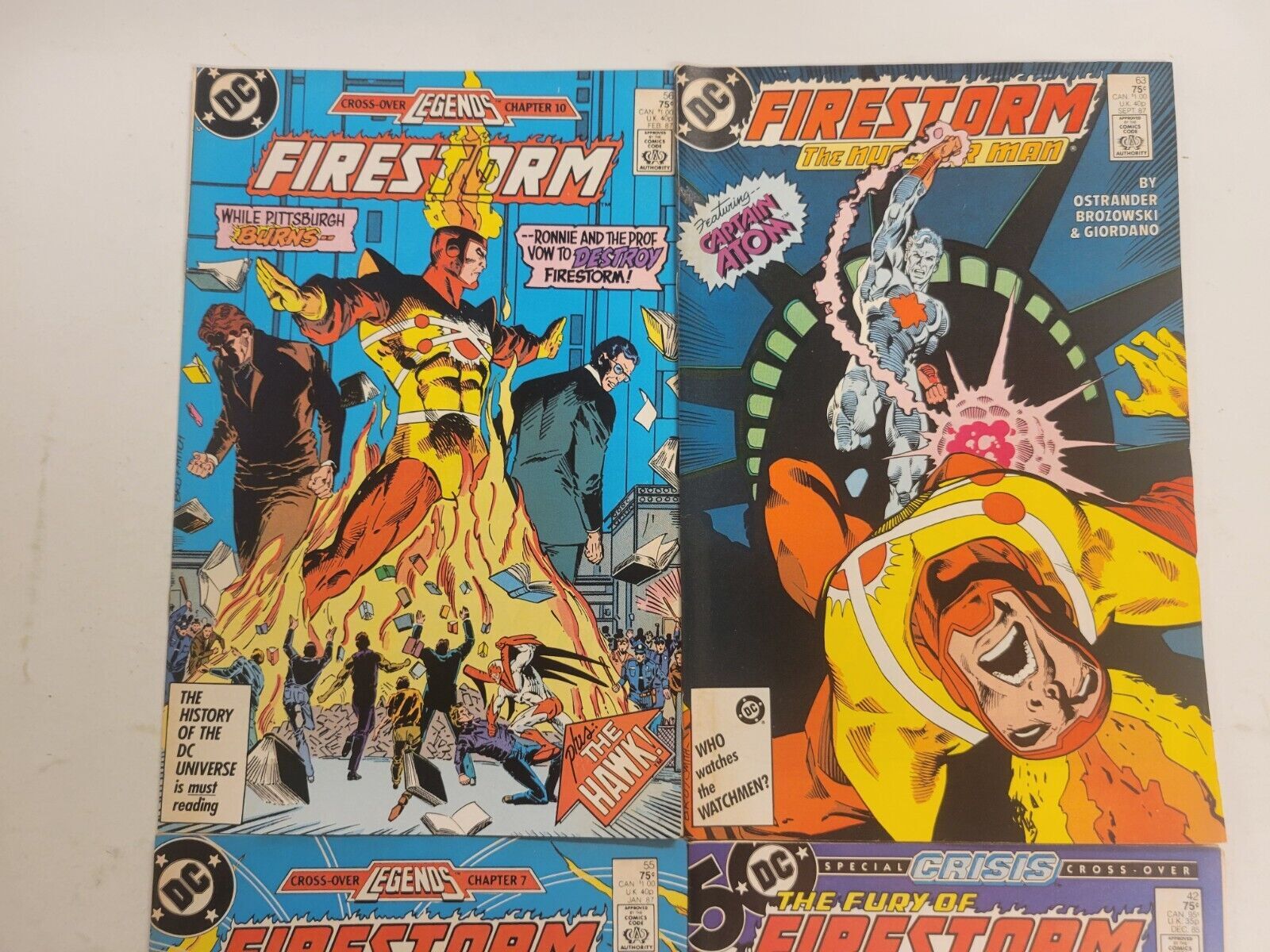 4 Firestorm DC Comic Books #42 55 56 63 59 TJ44 | Comic Books - Modern ...