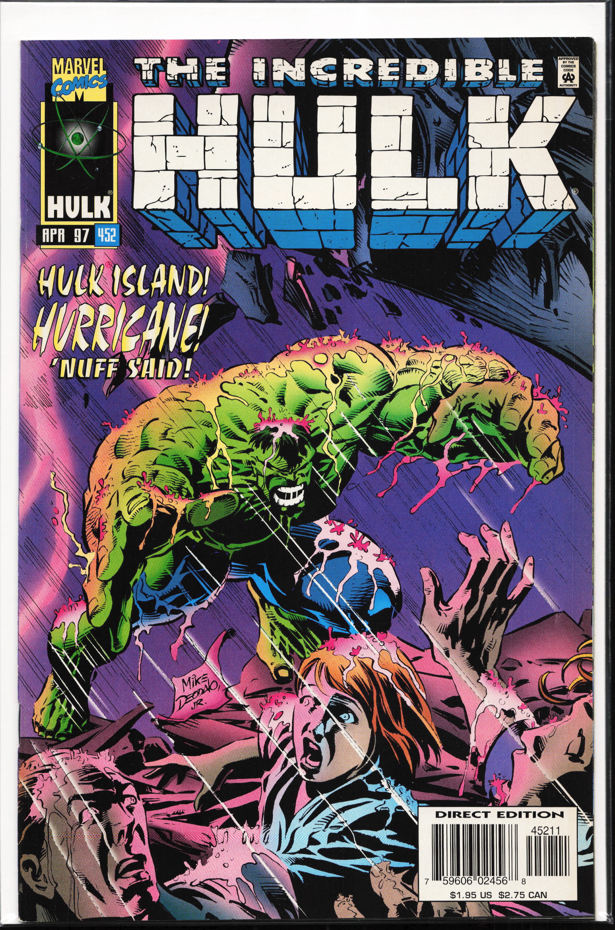 The Incredible Hulk #452 (1997) Hulk | Comic Books - Modern Age, Marvel ...