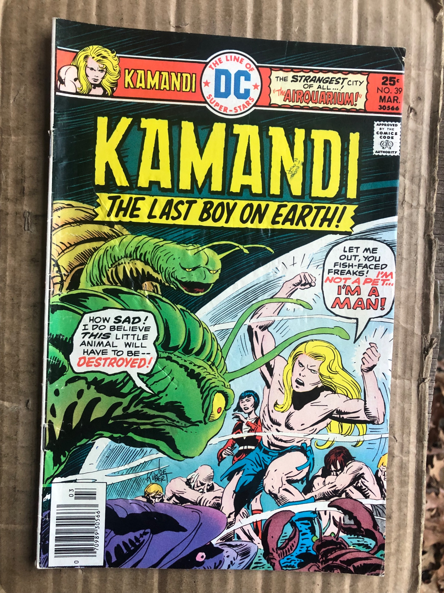 Kamandi, The Last Boy on Earth #39 (1976) | Comic Books - Bronze Age ...