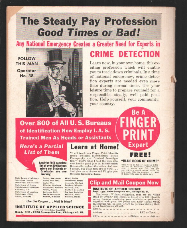 Famous Police Cases 12/1953-I Walked the Streets For Dope-Russ Meyer ...