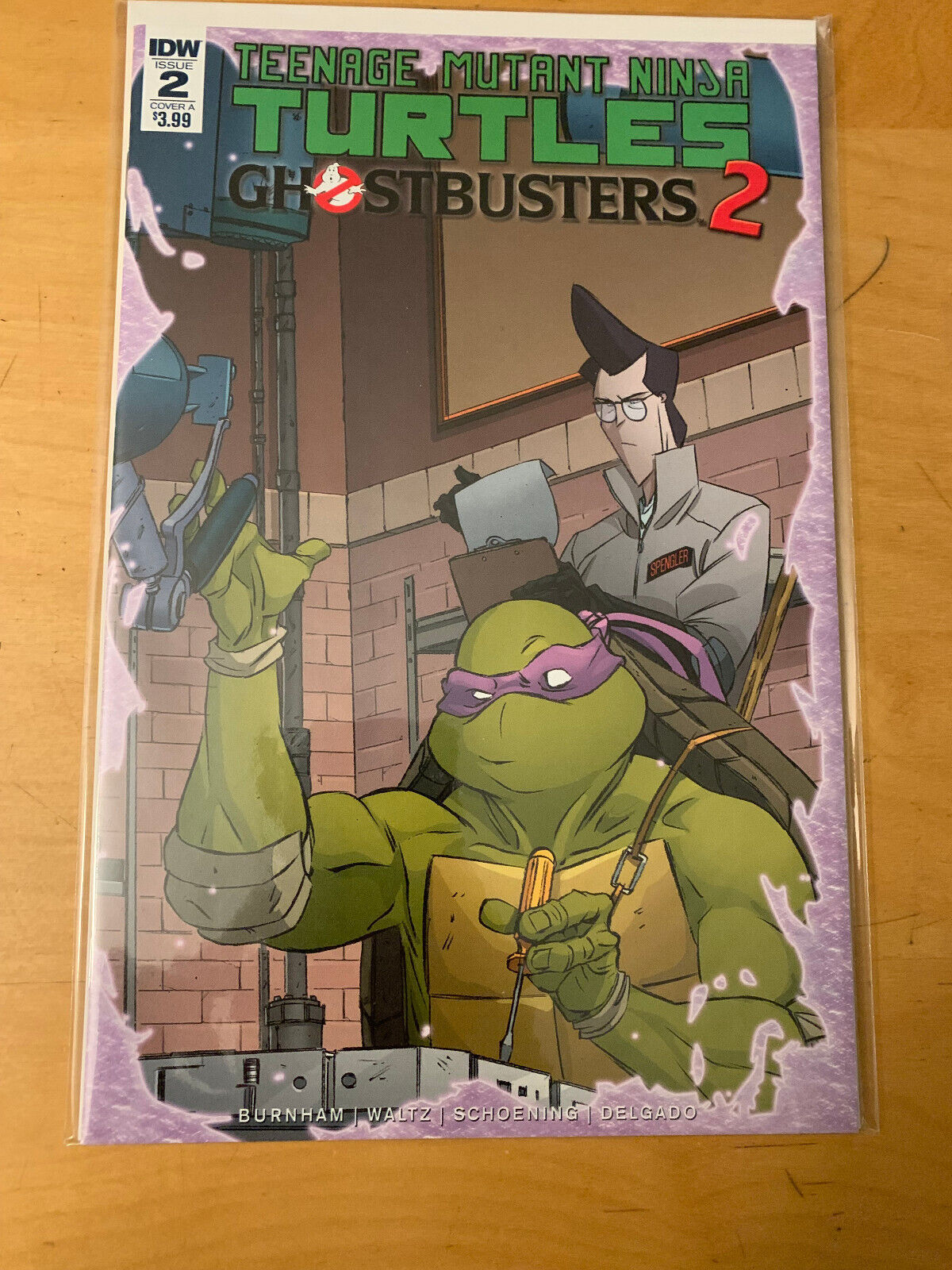 Teenage Mutant Ninja Turtles Ghostbusters 2, NM 9.4, First Print, IDW ...