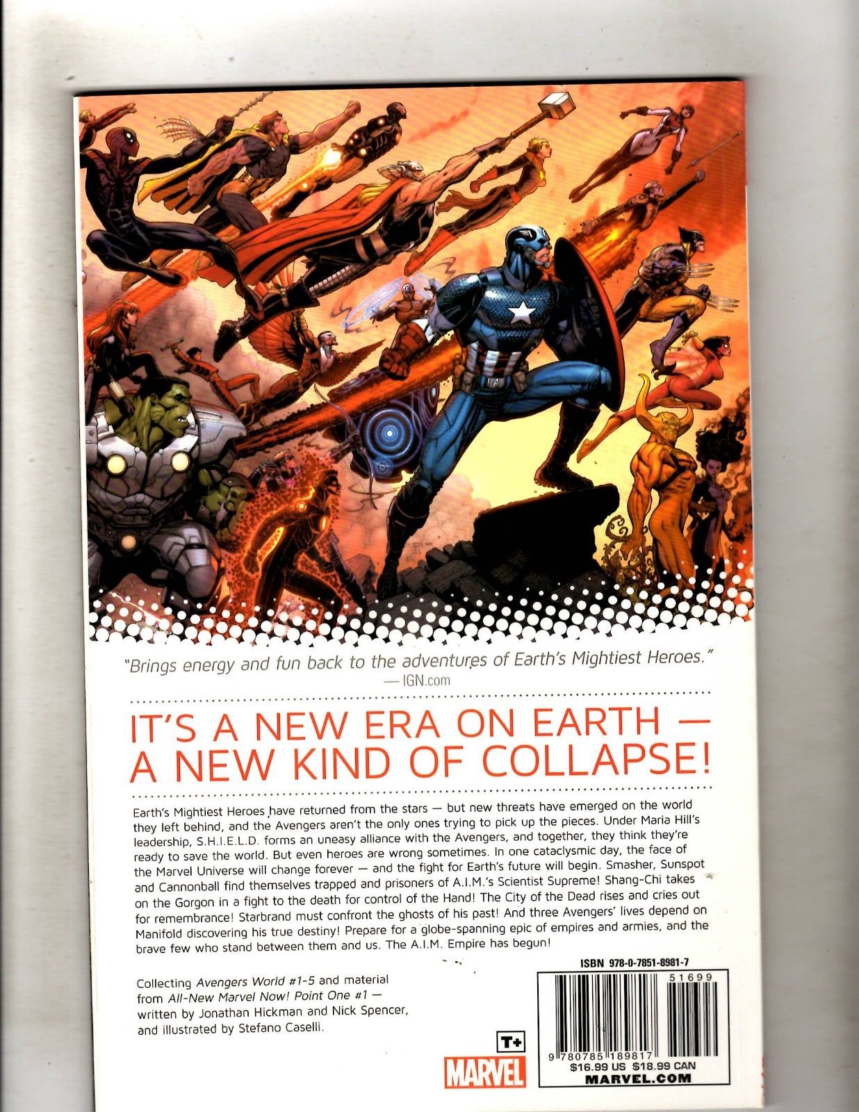 Avengers World Marvel Now