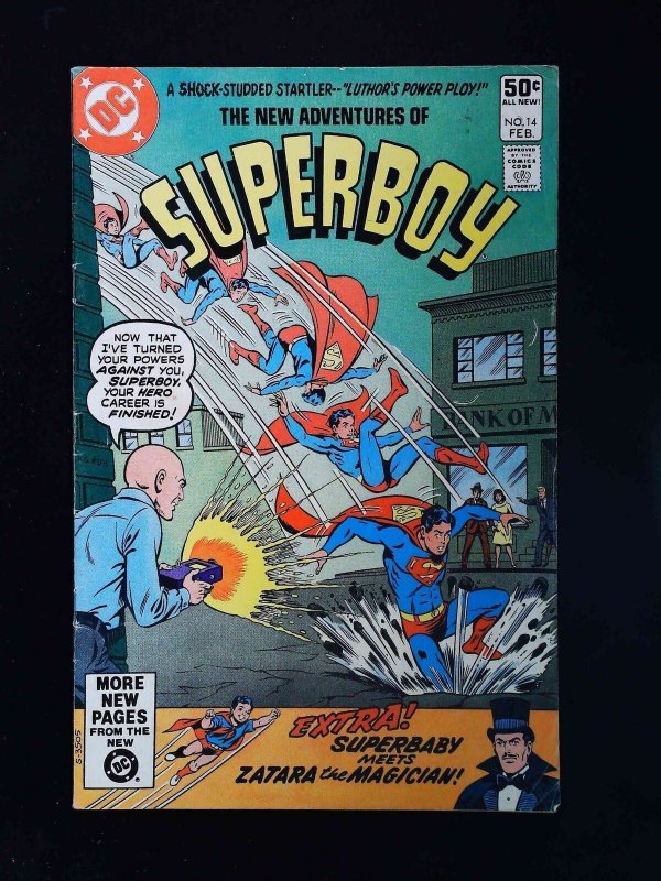 New Adventures Of Superboy #14 Dc Comics 1981 Fn | Comic Books - Bronze ...