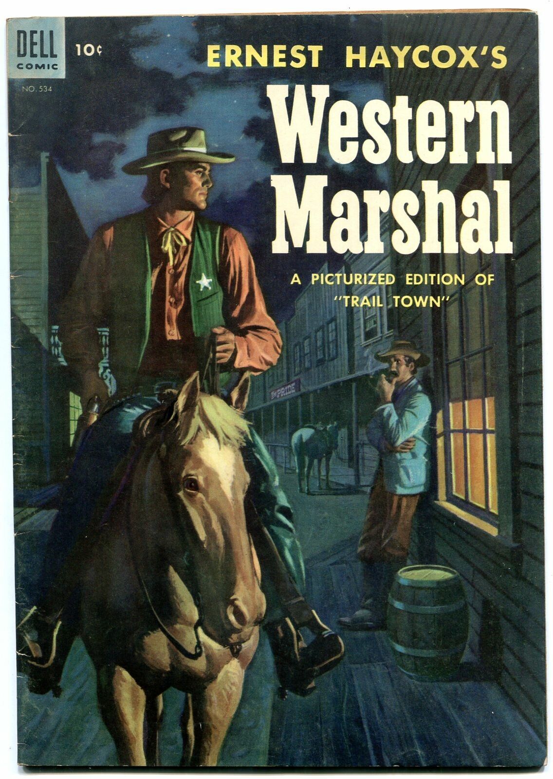Western Marshall- Four Color Comics #534 1954- Dell Western FN+ | Comic ...