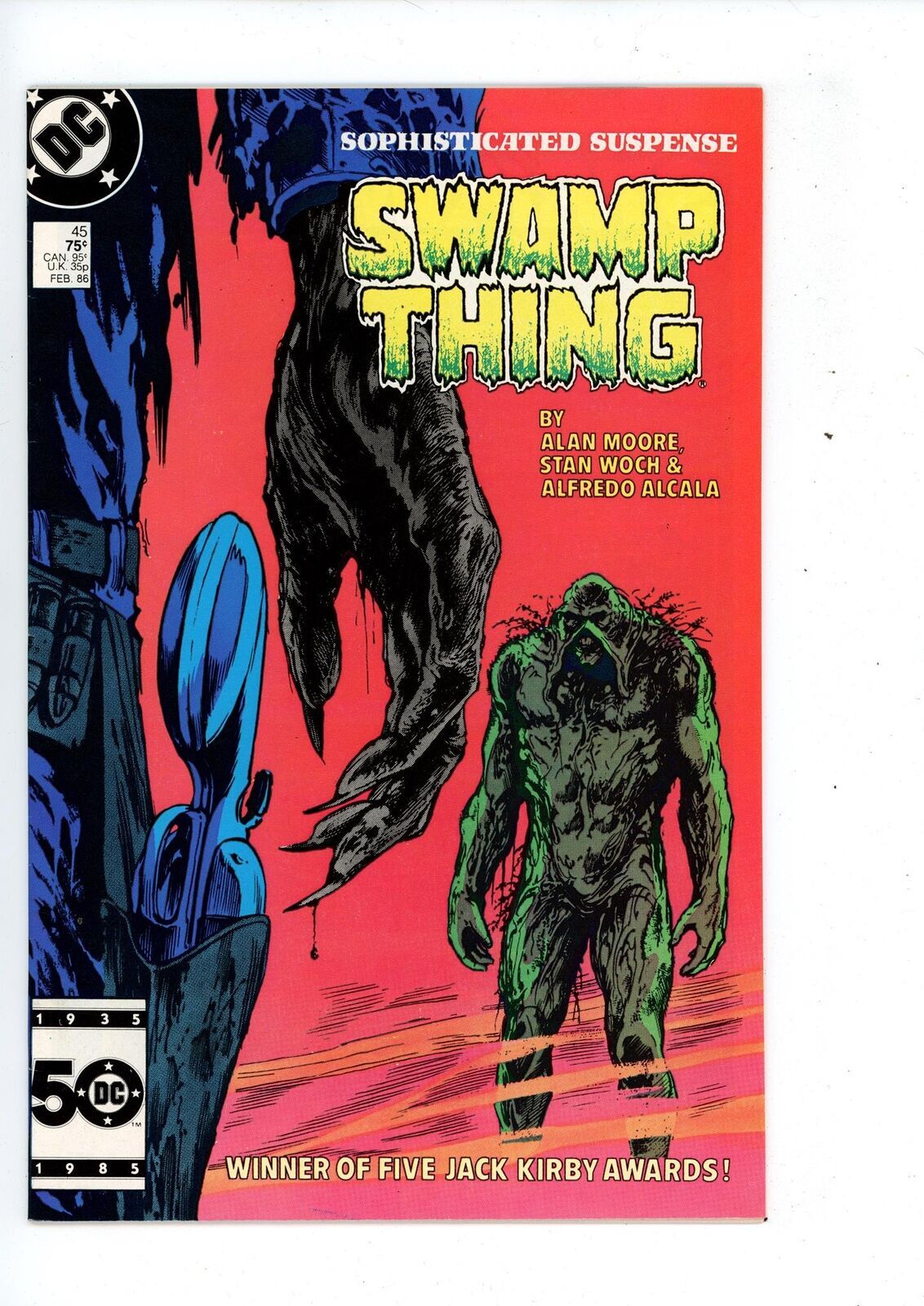The Saga of Swamp Thing #45 (1986) DC Comics | Comic Books - Copper Age ...
