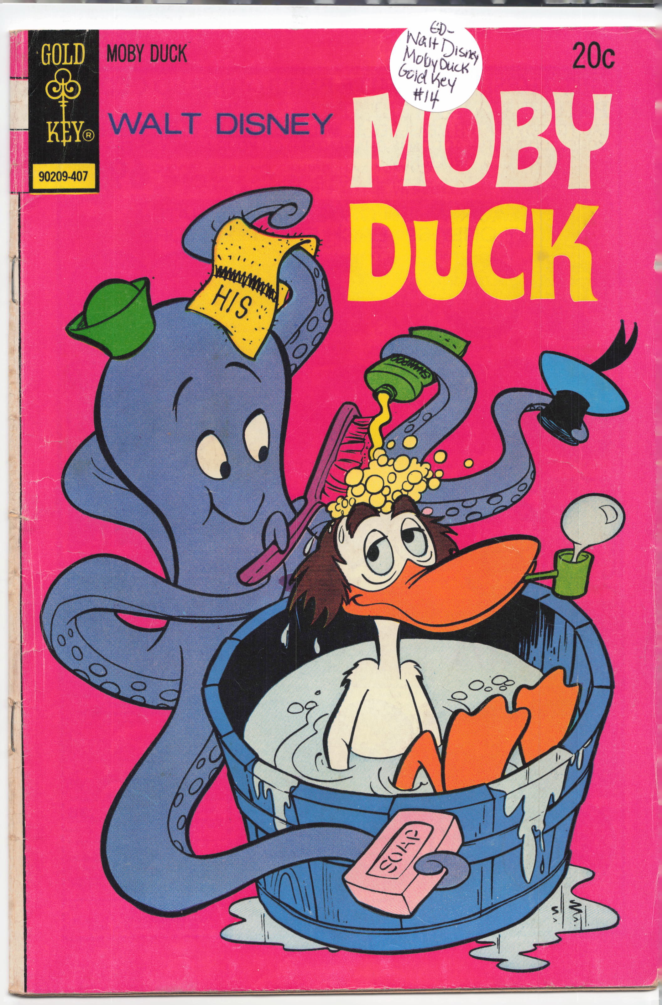 Walt Disney Moby Duck #14 (1974) Moby Duck | Comic Books - Bronze Age ...