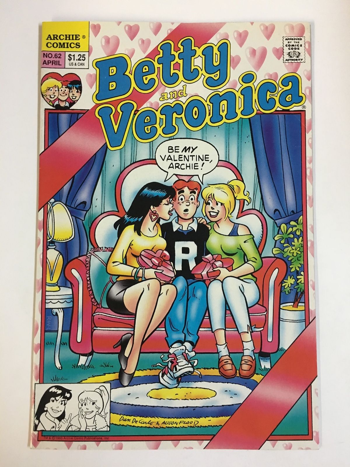Betty & Veronica (1987)62 Vf-Nm April 1993 Comics Book | Comic Books ...