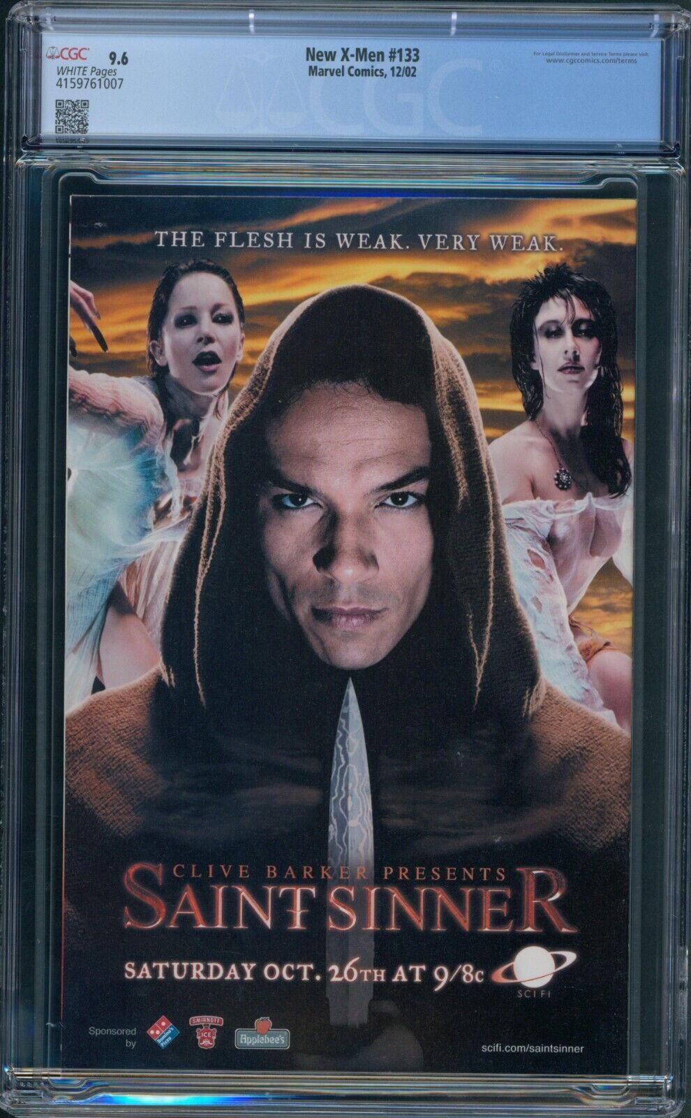 New X-Men #133 CGC 9.6 1st Appearance of Dust (Sooraya Qadir) Marvel ...