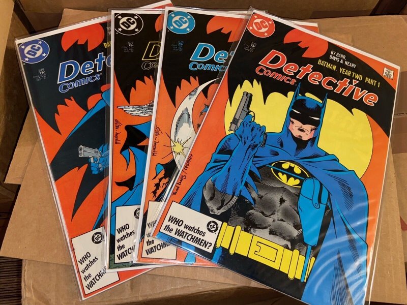 Batman Year Two Lot - Complete Set of Detective Comics 575-578, Todd ...