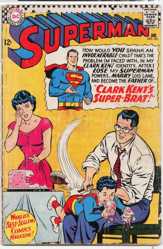 Superman #192 (1967) Superman | Comic Books - Silver Age, DC Comics ...