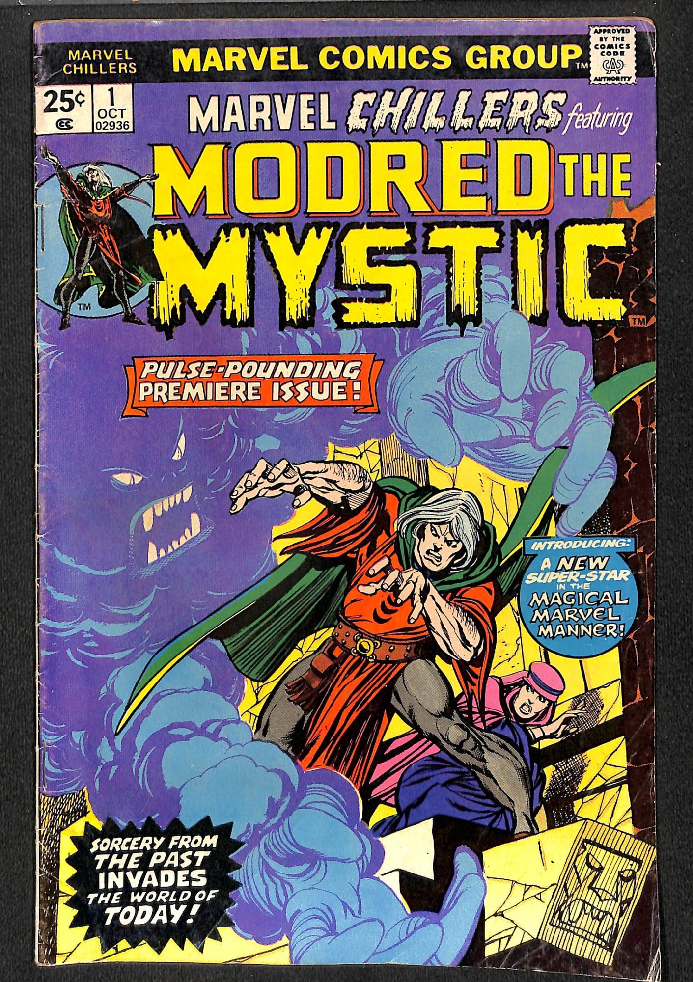 Marvel Chillers #1 (1975) | Comic Books - Bronze Age, Marvel, Superhero ...